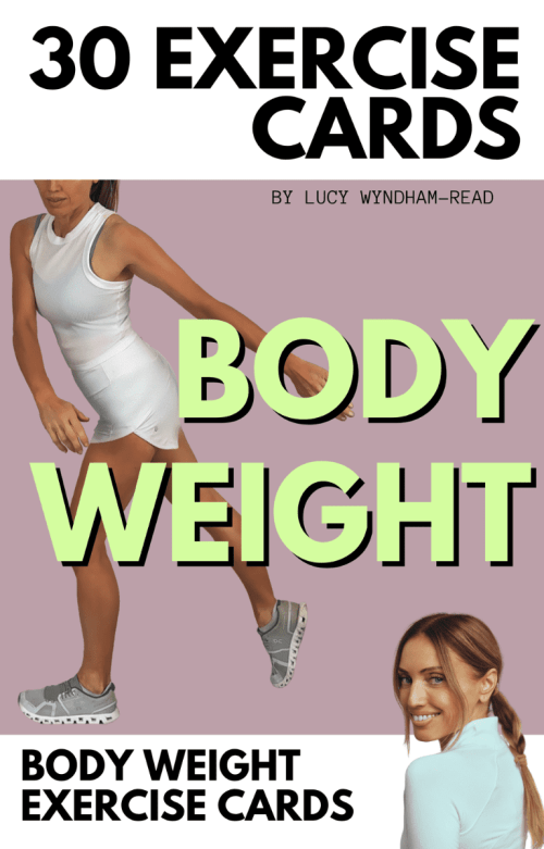 ARM TONING FOR WOMEN - Exercise Cards at Home for Arms - Lucy Wyndham-Read